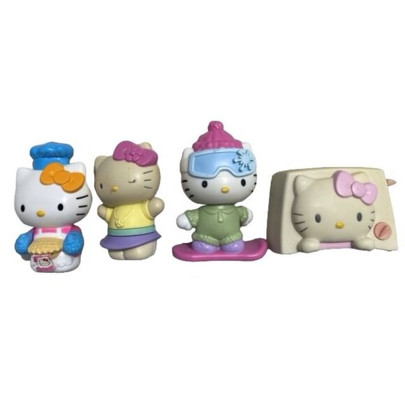 Sanrio | Toys | Set Of 4 Hello Kitty Actions | Poshmark